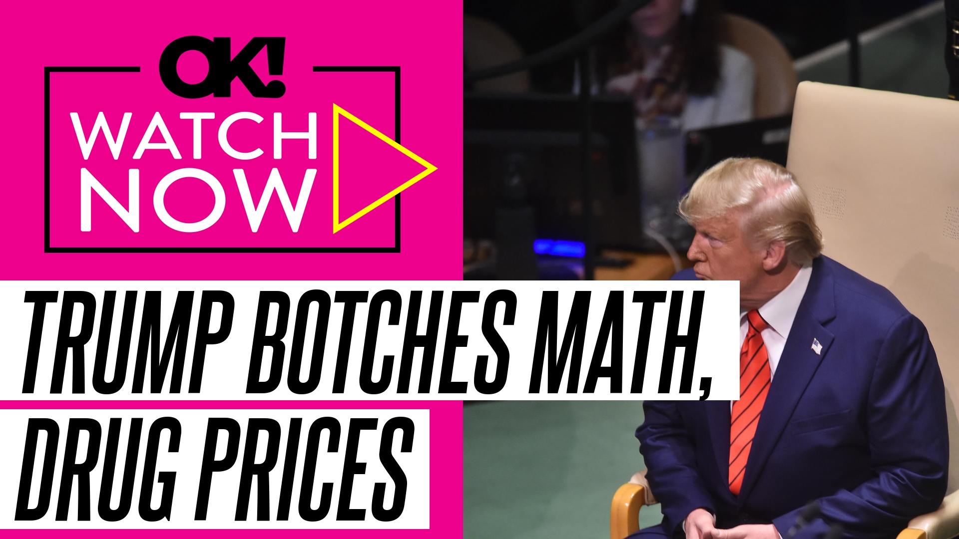 Donald Trump Flubs Math Problem While Bragging About Cutting Drug Prices