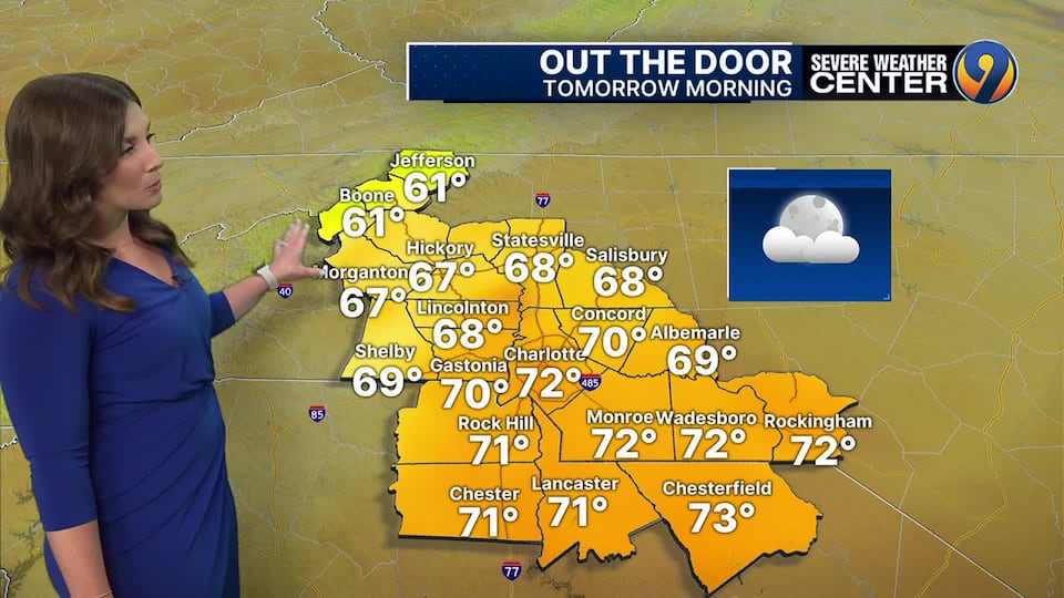 Wednesday evening's forecast update with Meteorologist Danielle Miller