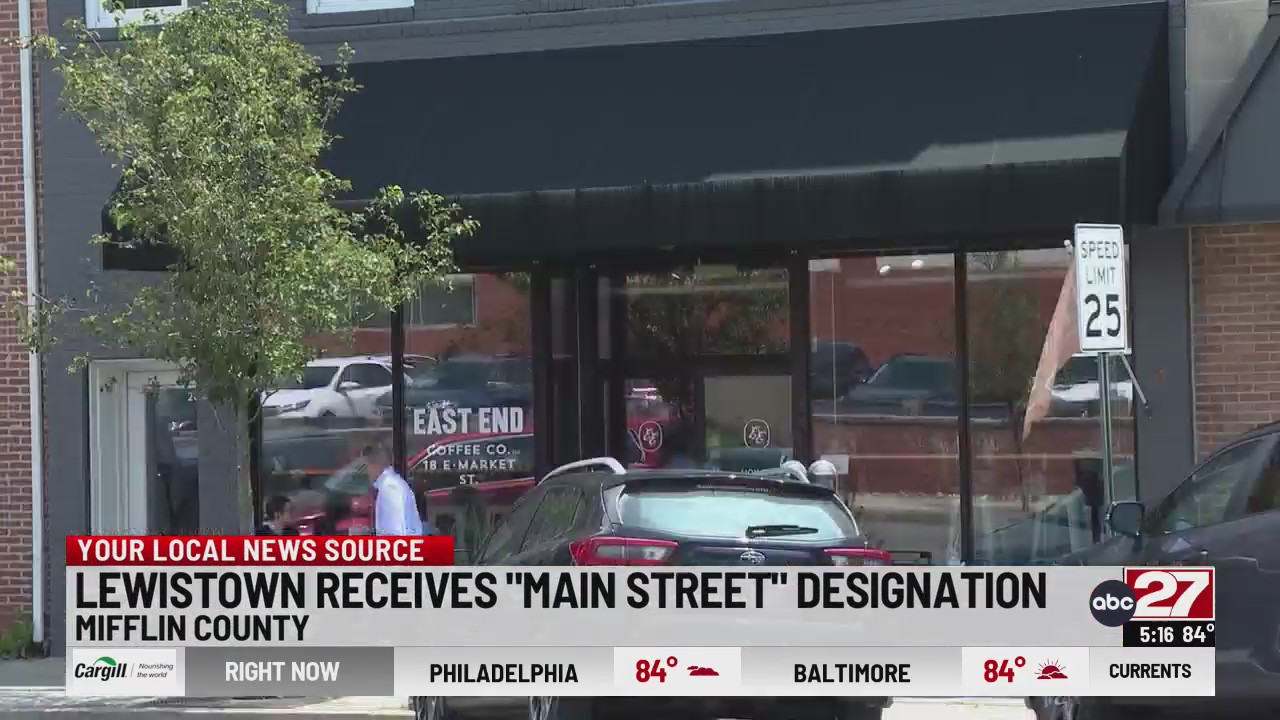 Lewistown receives 'Main Street' designation