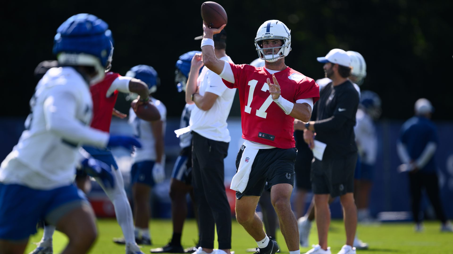 Colts head coach Shane Steichen looking for consistency from winner of ...