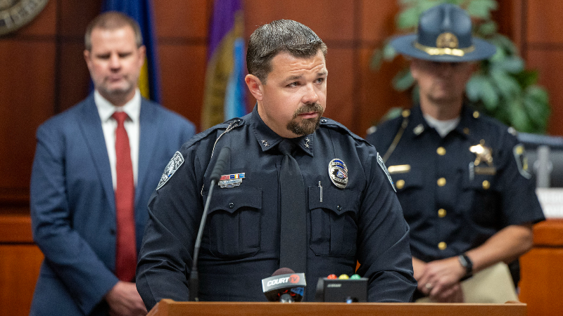 Moscow Police Chief Dahlinger makes statement following Kohberger ...