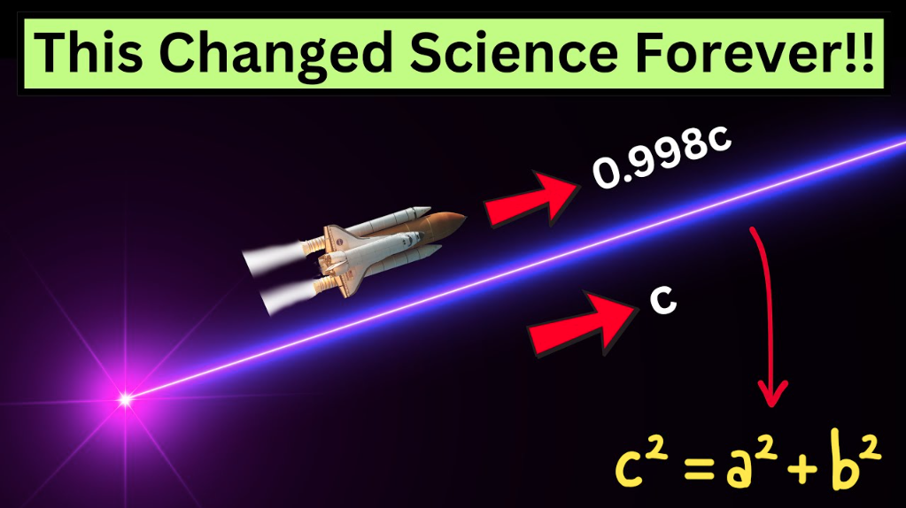 How Pythagoras Theorem Proves We Cannot Travel Faster Than Light!