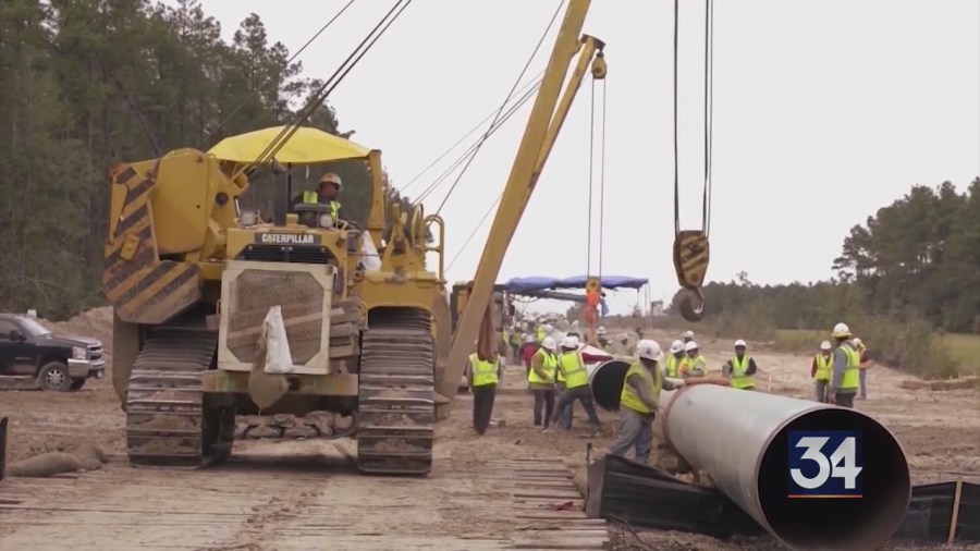Senator Webb raises concerns over gas pipeline