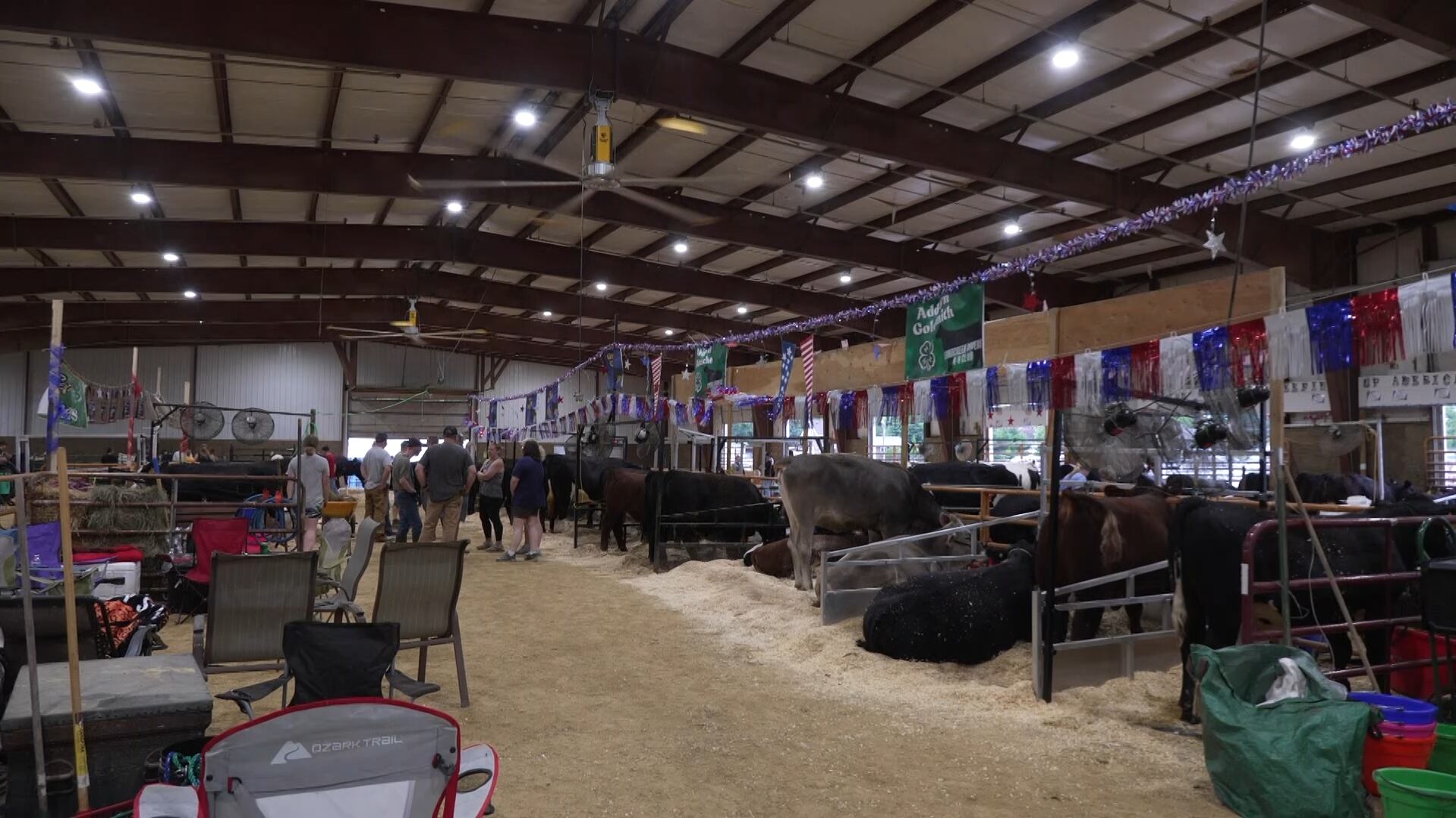 Opening day of the Dunn County Fair