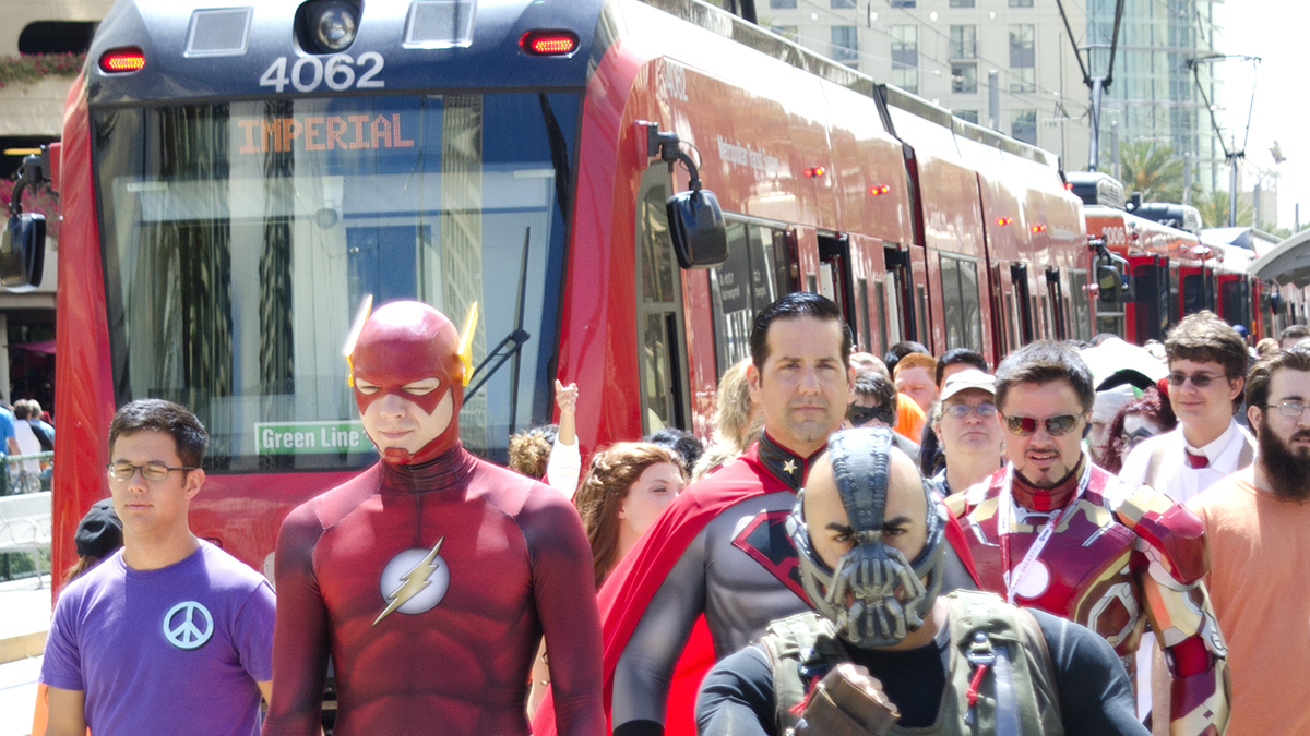 Here are public-transit tips for the 135,000 people headed to Comic-Con