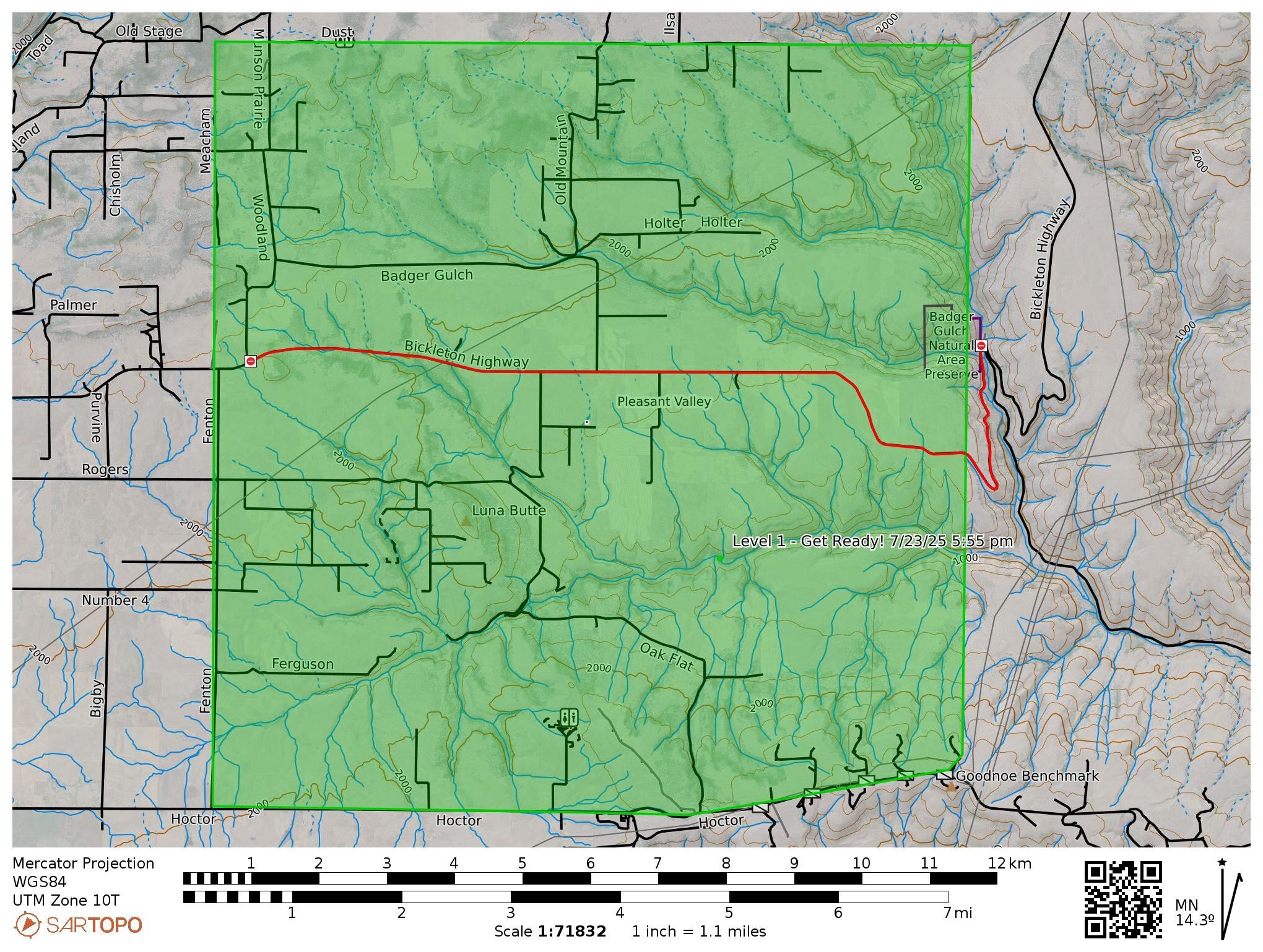 Bickleton Hwy Fire evacuations, road closures in Klickitat County lifted