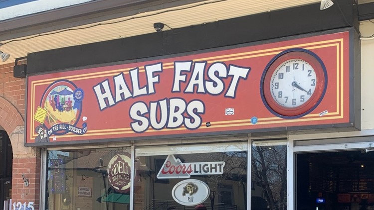 Half-Fast Subs on Boulder's University Hill planning a comeback