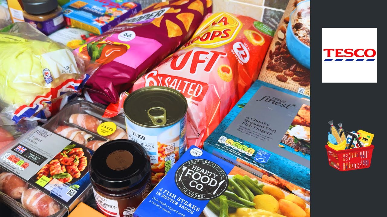 Tesco Scotland Grocery Haul | UK Family Food Shop | 9th November