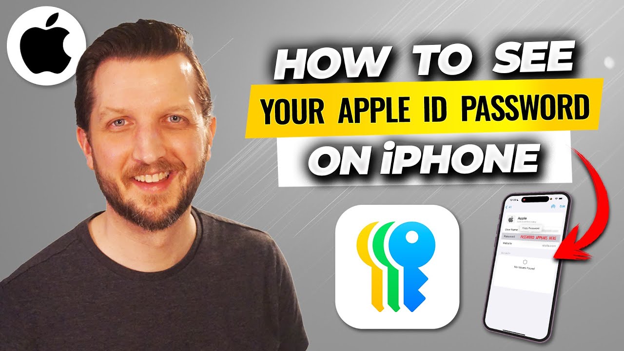 How To See Your Apple ID Password On iPhone