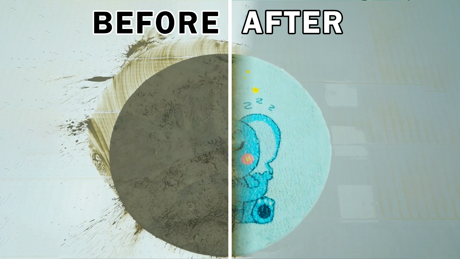 Satisfying ASMR Carpet Cleaning – Deep Rug Cleaning with Natural Sound