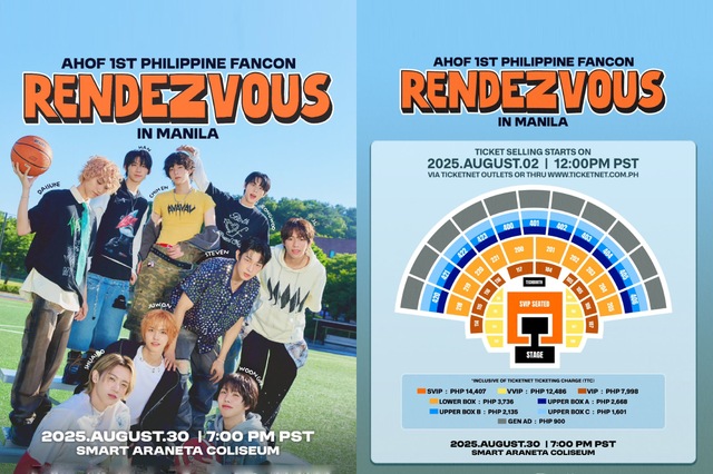How to secure tickets for AHOF’s RENDEZVOUS in MANILA Concert on August 30