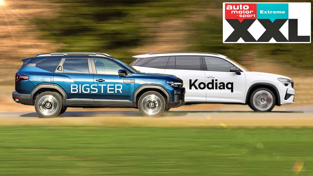 XXL-Vergleich: Dacia Bigster gegen Skoda Kodiaq: Dacia Bigster und ...