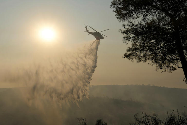 Two dead as Cyprus wildfire destroys homes and threatens villages