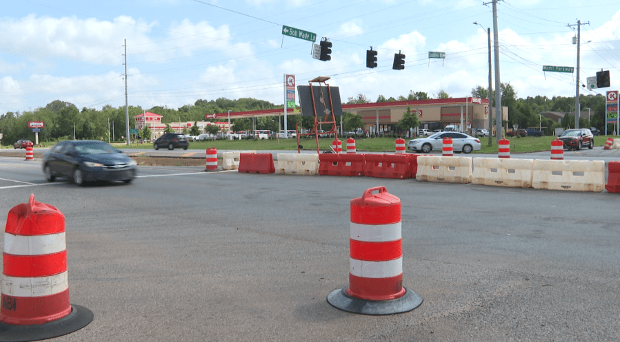 Business owners say turn lane closure has been a nightmare