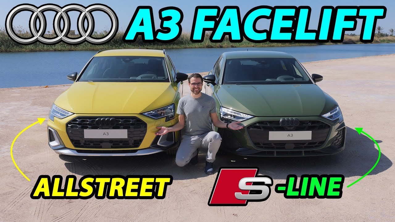 Audi A3 facelift reveal review – first A3 Allstreet vs S line