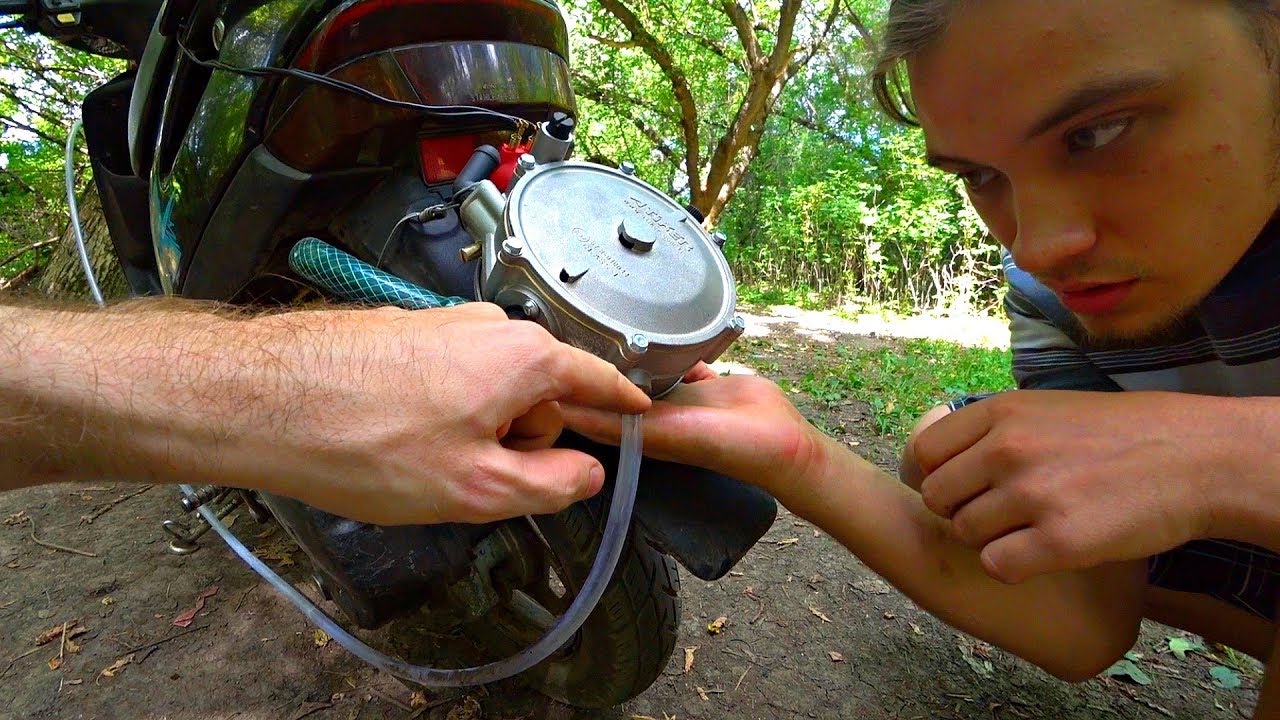 Butane, Propane, Hydrogen — Alternative Fuel for the Scooter