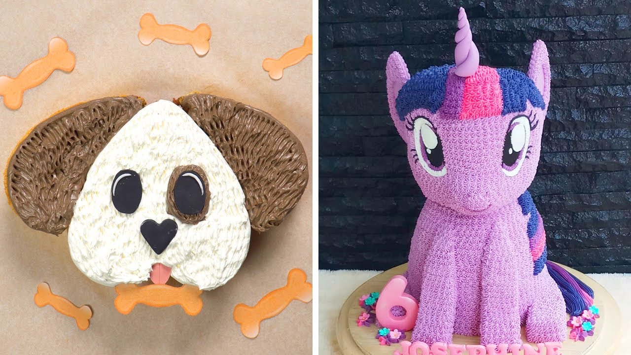 How to Make Cute Animal and Character Cakes – Easy Cake Decorating ...