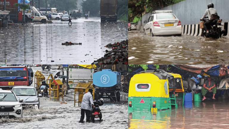 How Tuesday's rain turned Delhi’s morning into traffic nightmare ...