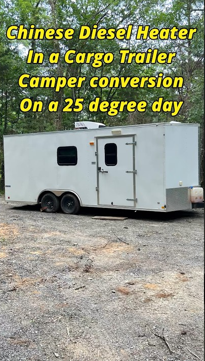 Cargo Trailer Diesel Heater Upgrade – Stay Warm Anywhere!