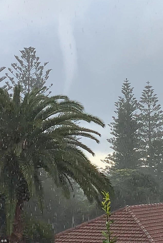 Tornado tears through one of Australia's ritziest suburbs