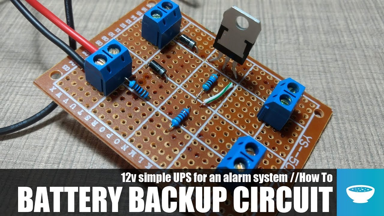 How to Build a 12V Battery Backup Circuit (Step-by-Step Guide)