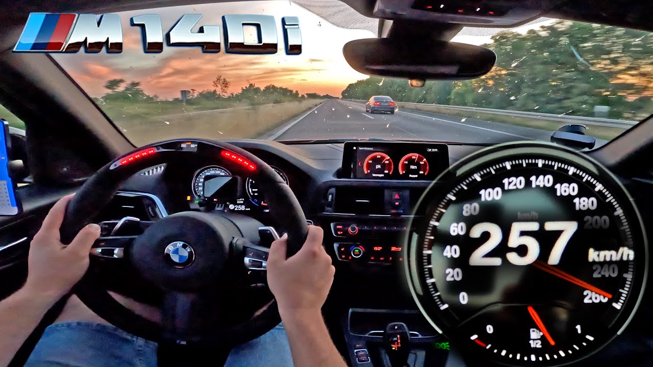 BMW M140i M Performance – Autobahn Top Speed POV Drive