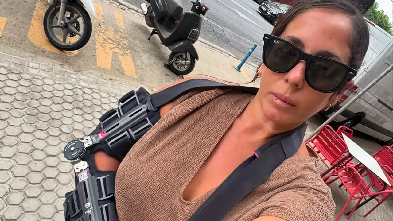 Anabel Pantoja, con el brazo escayolado, revela nuevos detalles sobre ...