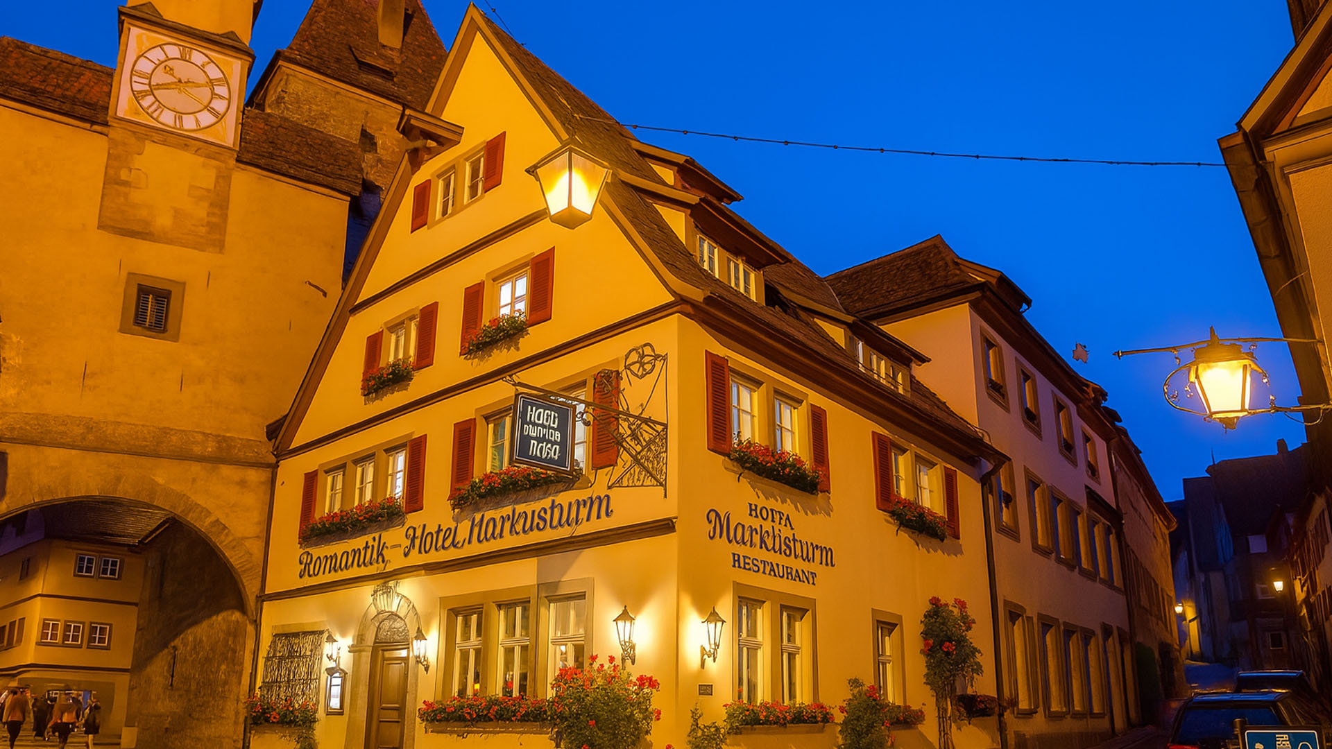 Rothenburg Ob Der Tauber – Sfeervolle Avond in een Historisch Stadje (4K)