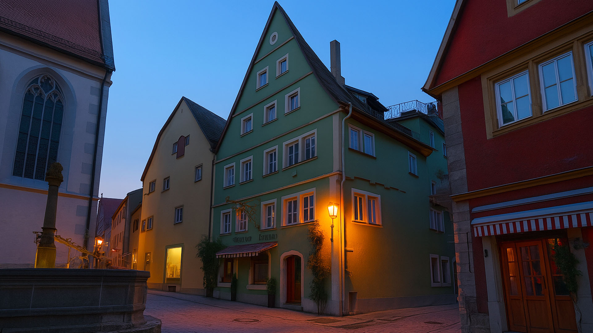 Rothenburg Ob Der Tauber – Camminata Serale Romantica in Germania (4K)