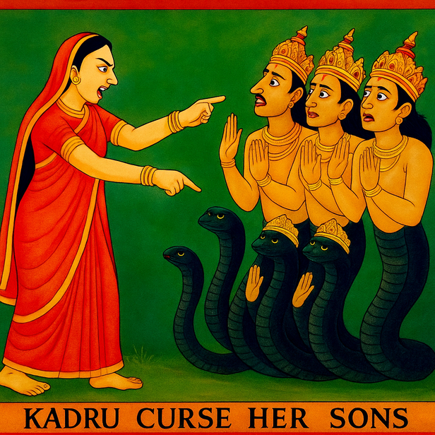 Why did Kadru curse her own sons? The untold story behind a mother’s rage