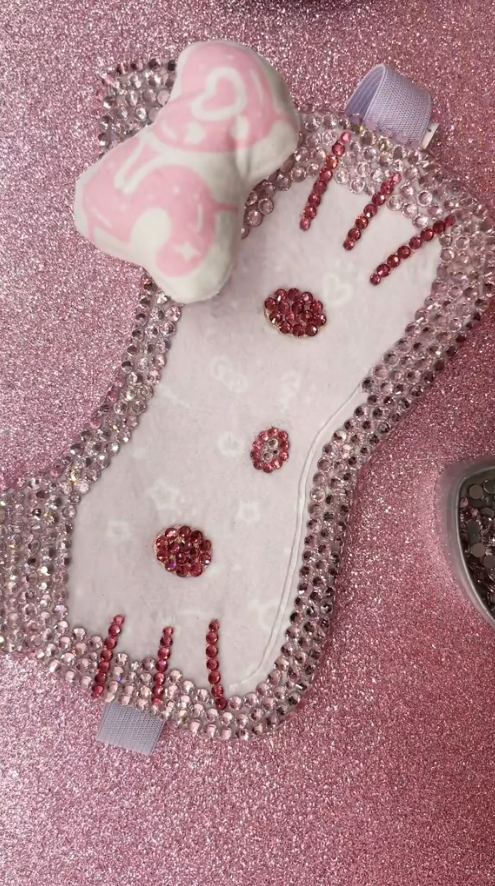 Hello Kitty Gets a Glam Makeover — Bedazzled Sleep Mask