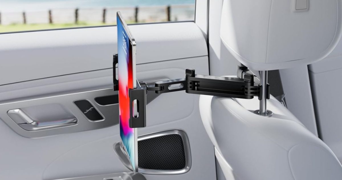 Supporto tablet auto a 11,08€: praticità e comfort per ogni viaggio