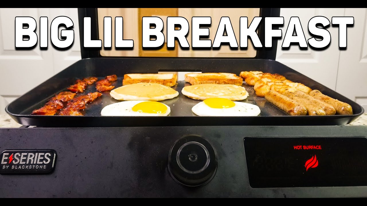 The ultimate breakfast cooked on the E-Series griddle
