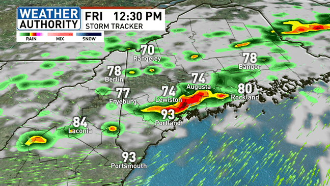 Sweltering heat and humidity on tap for Maine, severe storms possible ...