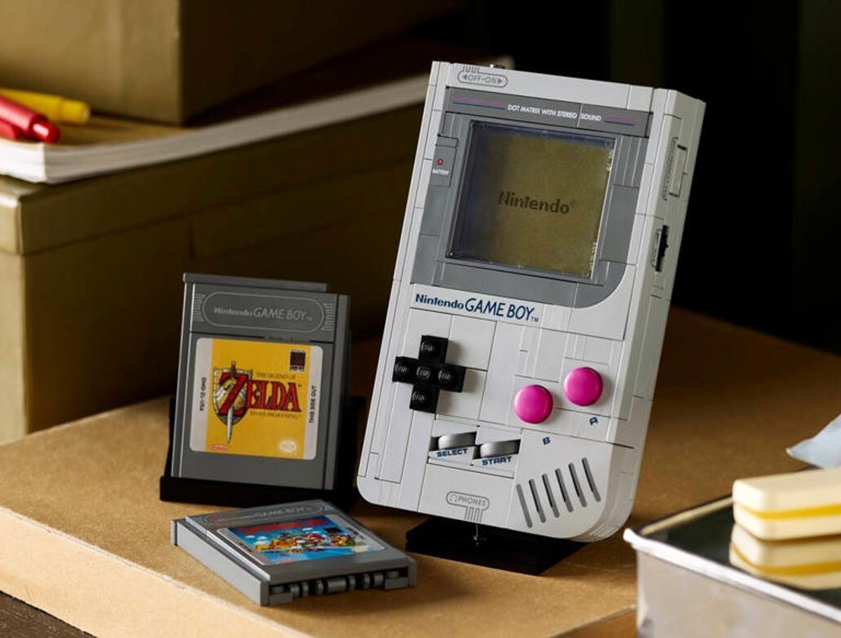 Lego's latest drop is a Nintendo Game Boy - but you can't play it