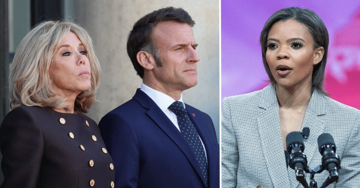 French President and First Lady Sue Candace Owens