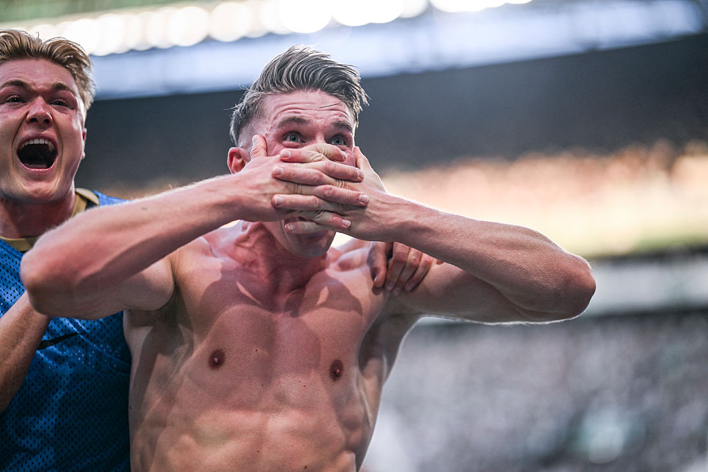 What is Viktor Gyokeres' goal celebration all about?