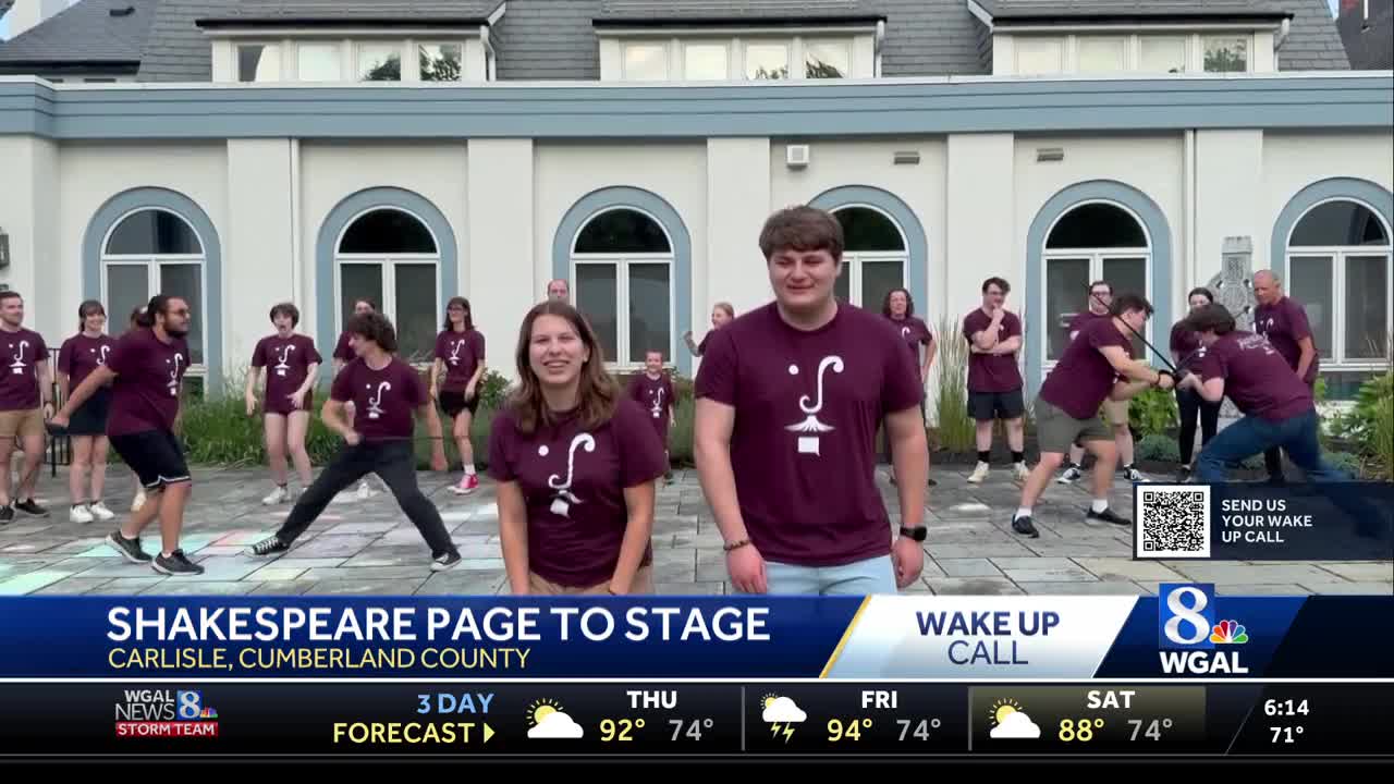 Wake Up Call from Shakespeare Page to Stage