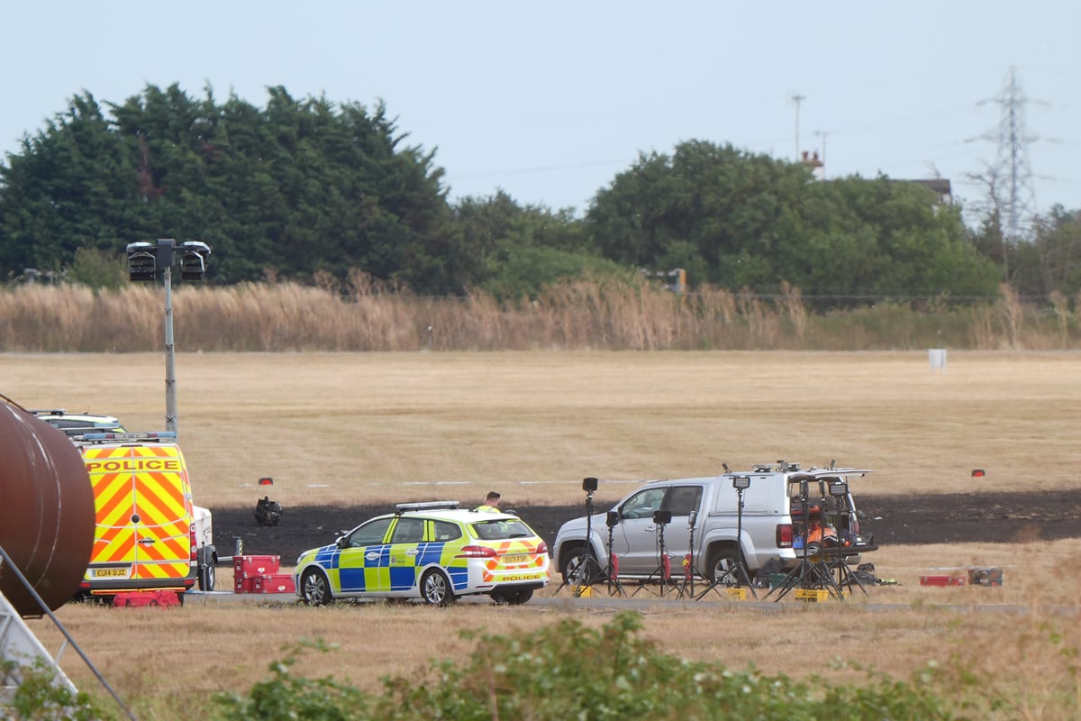 Two pilots killed in Southend Airport plane crash are named