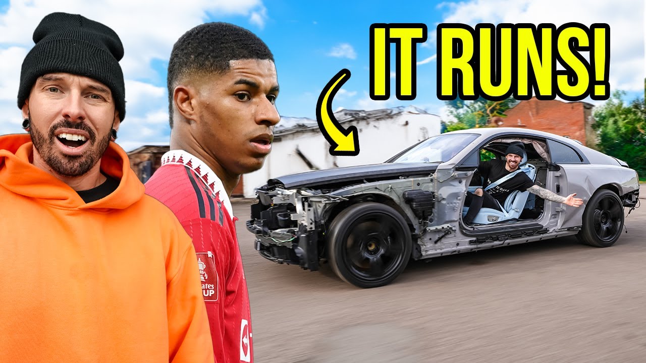 First Drive in Rashford’s Crashed Rolls Royce - What Could Go Wrong?