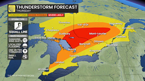 Damage, power outages reported as storms sweep through Ontario, Quebec