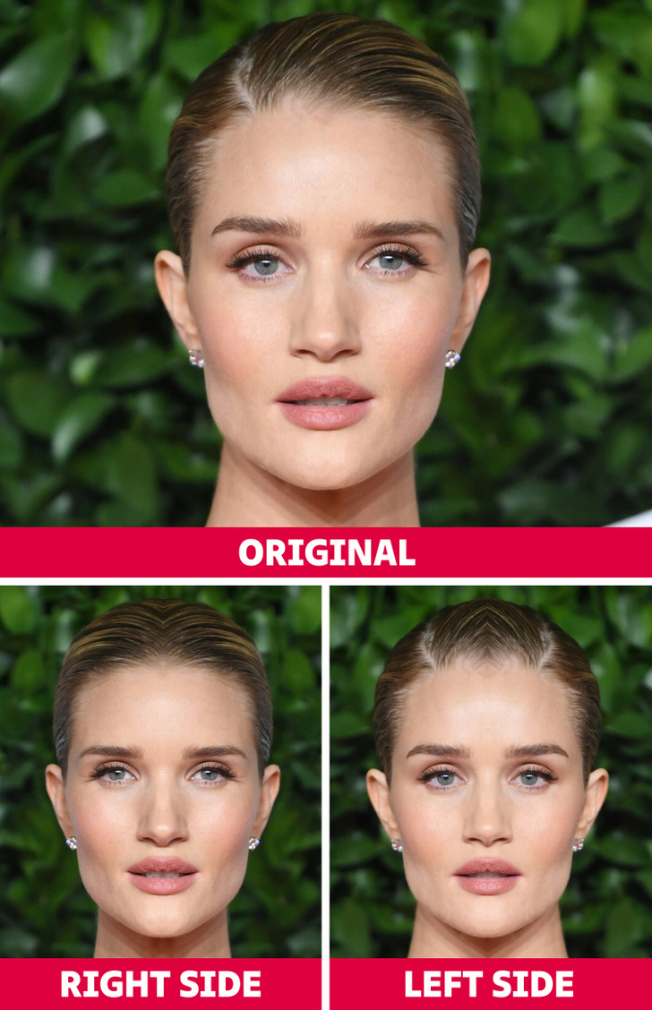 We Made 16 Celebs’ Faces Perfectly Symmetrical—And Some Results Are ...