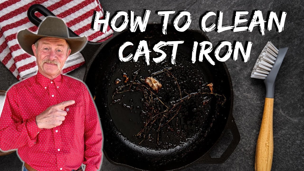 Easily clean your cast iron like a pro