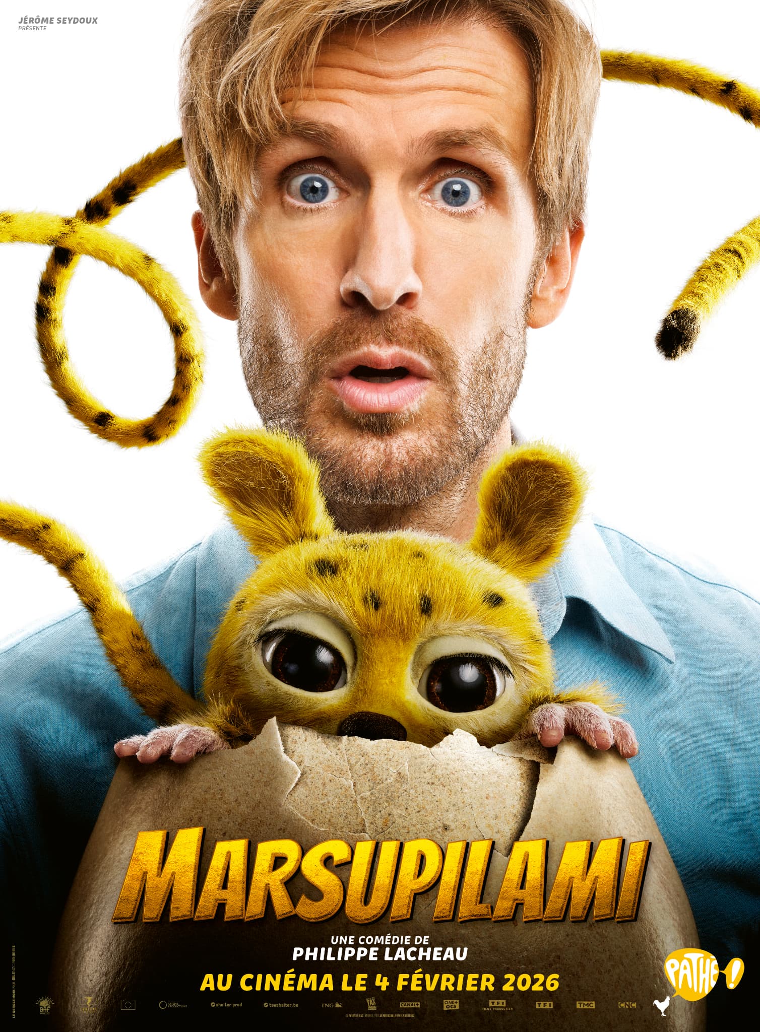 "Marsupilami": Philippe Lacheau dévoile la première affiche du film