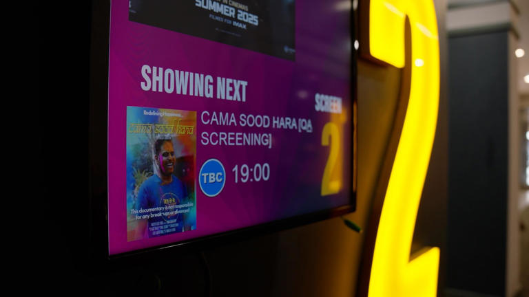 Filmmaker Haresh and pet Pancho host premiere in Peterhead