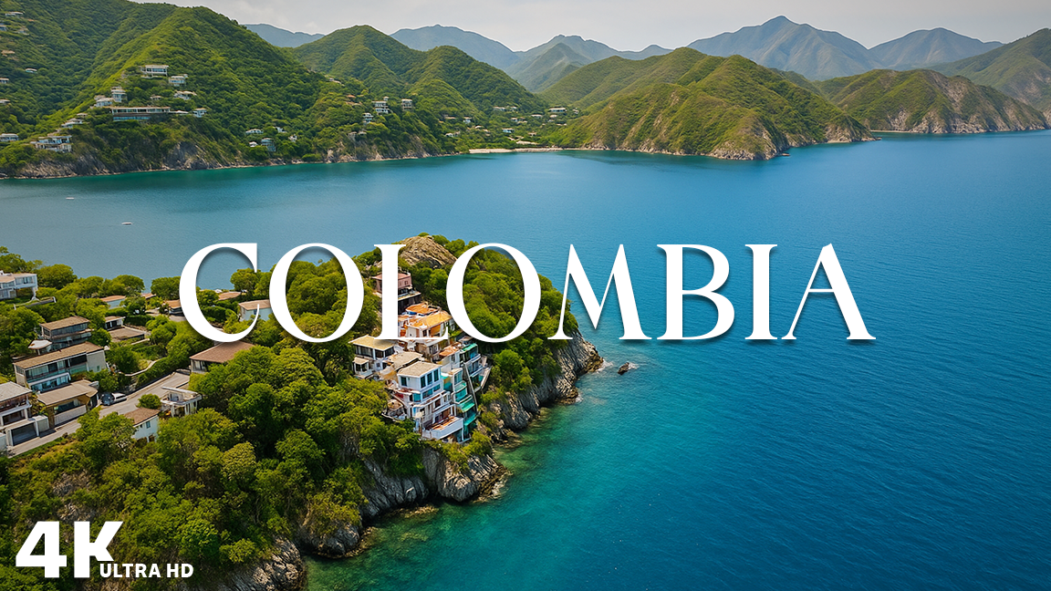 Colombia – Mountains, Jungles, and Rivers in 4K