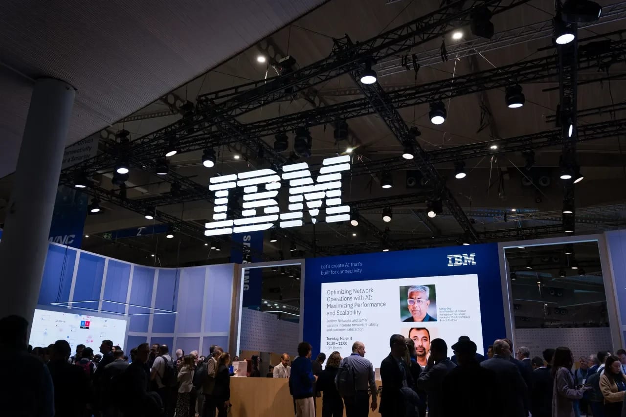 Why is IBM stock sliding premarket today?