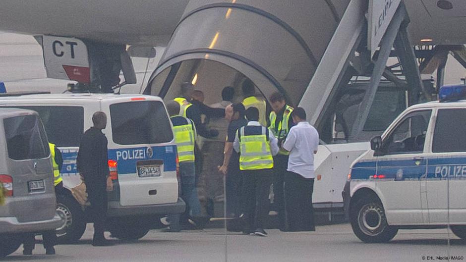 How does Germany deport people?