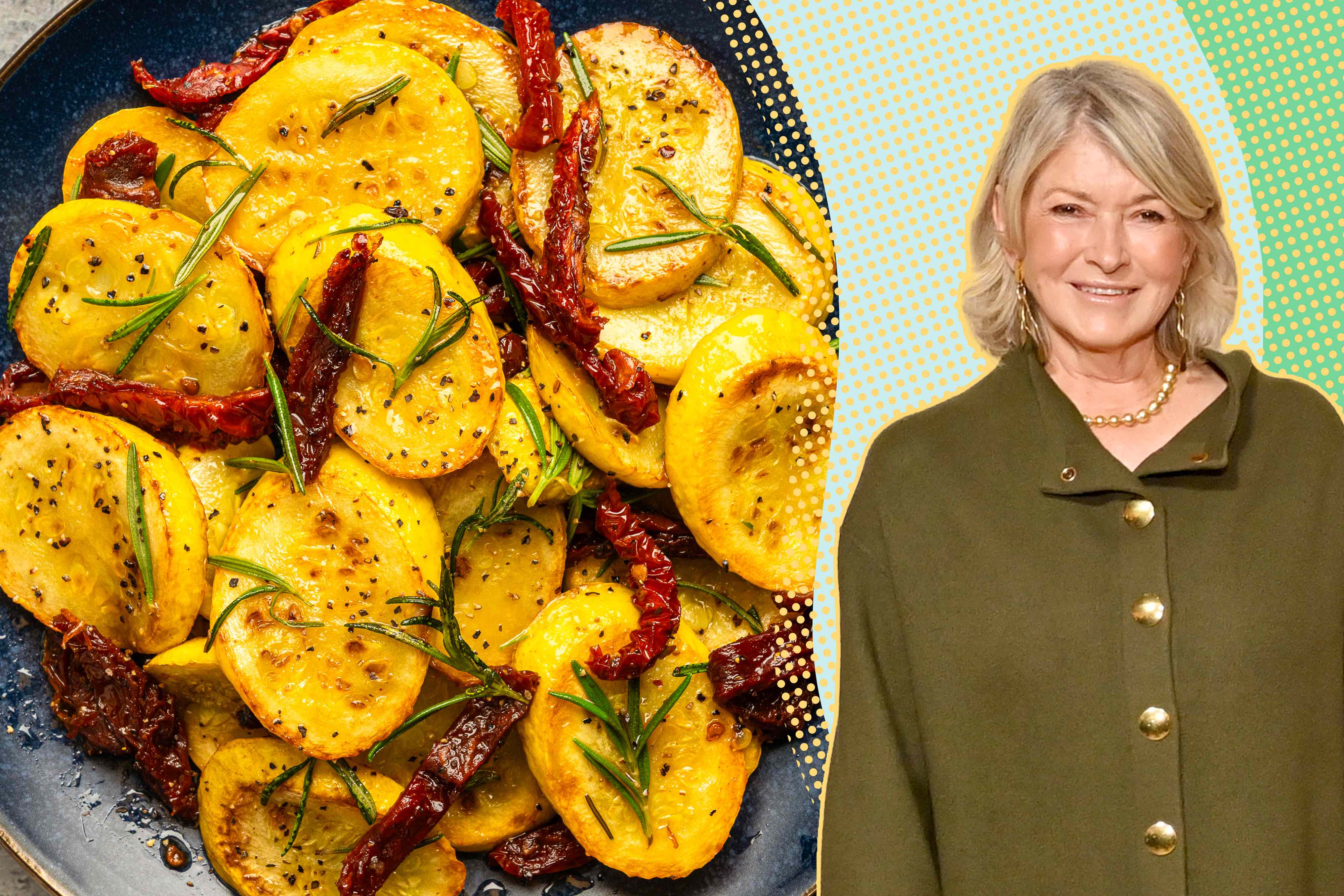 The 3-Ingredient Summer Squash Recipe Martha Stewart Swears By
