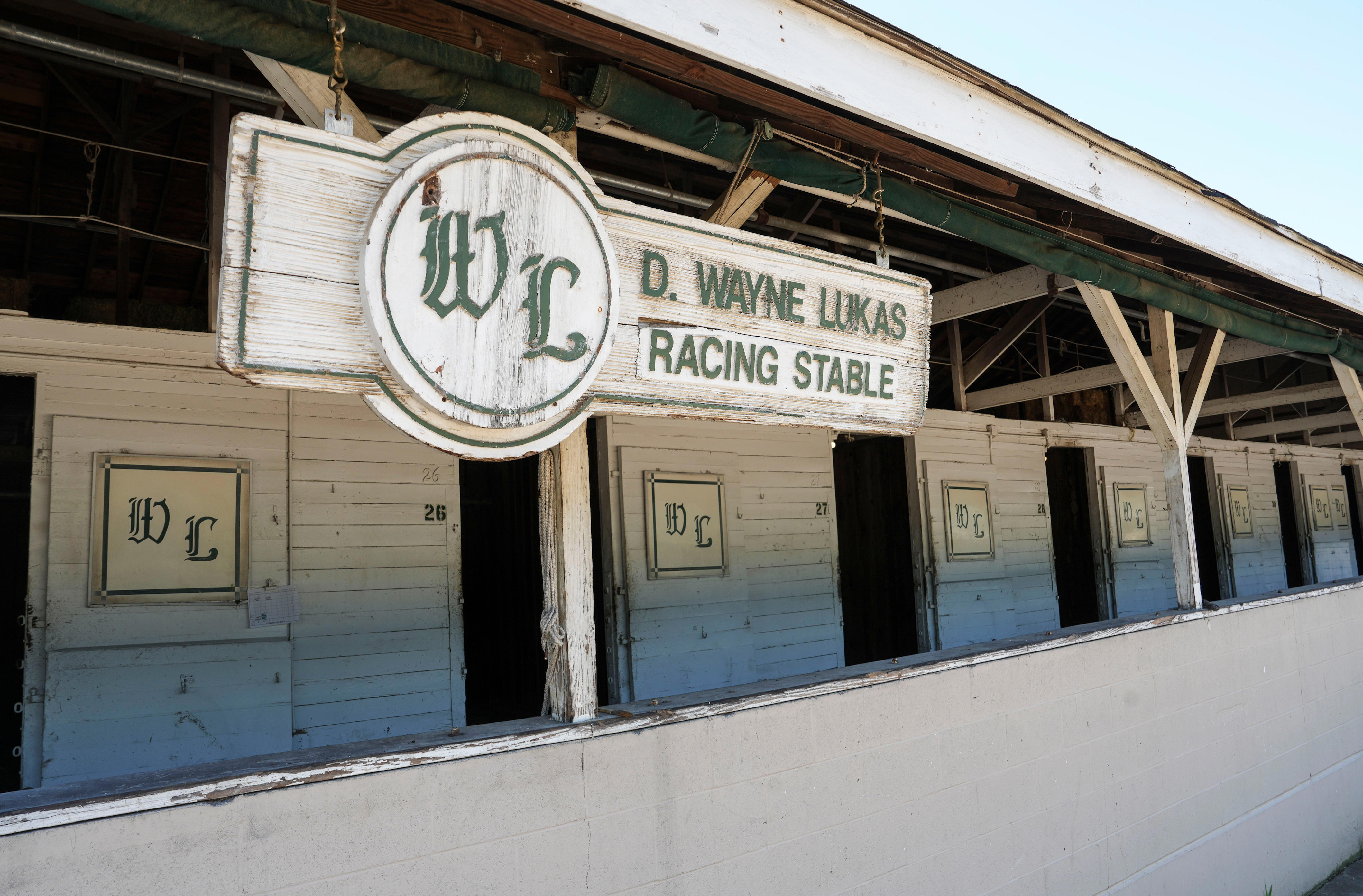D. Wayne Lukas' historic Barn 44 being emptied following death of ...